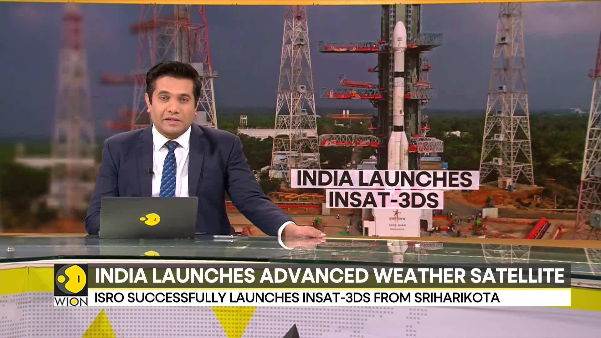 India's ISRO successfully launches INSAT-3DS from Sriharikota - World News