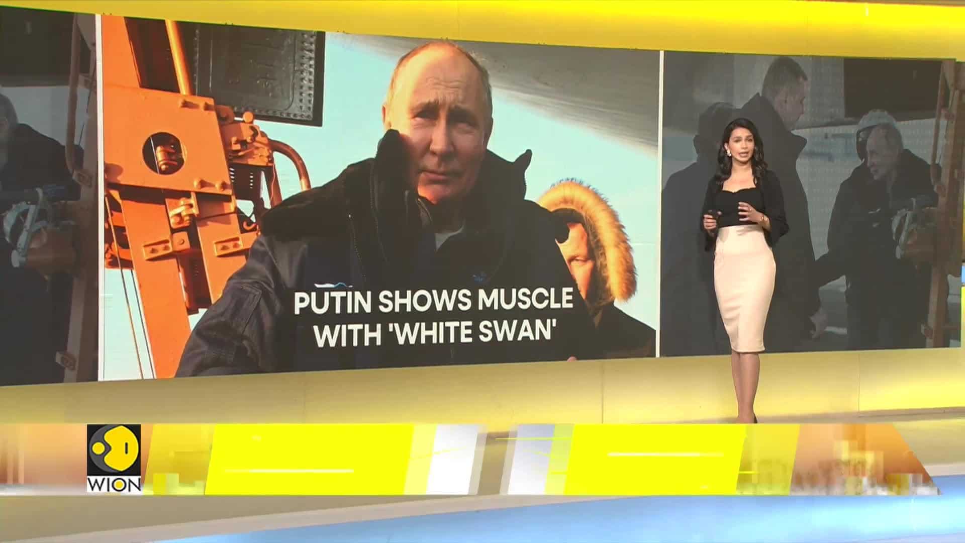Russian President Putin shows muscle with 'White Swan': Flies ...