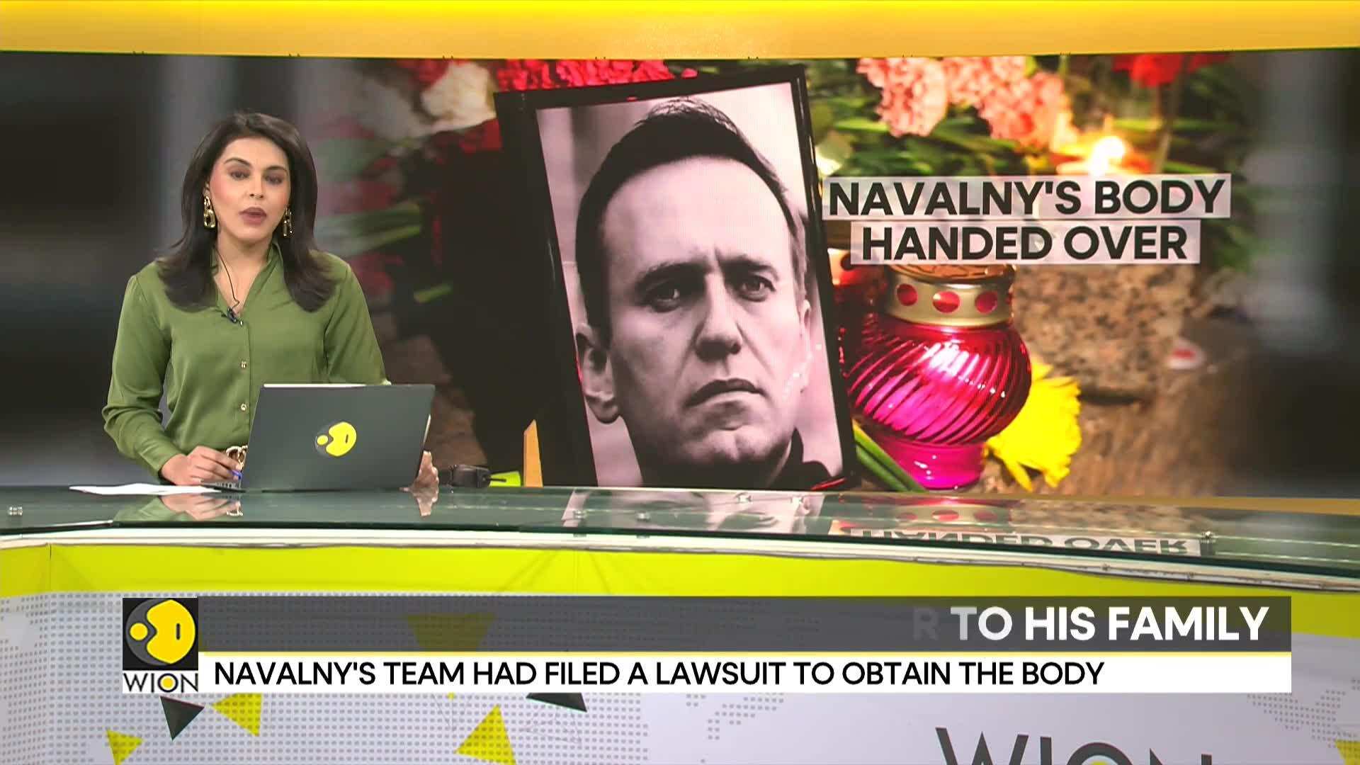 Alexei Navalny's body handed over to his mother - World News