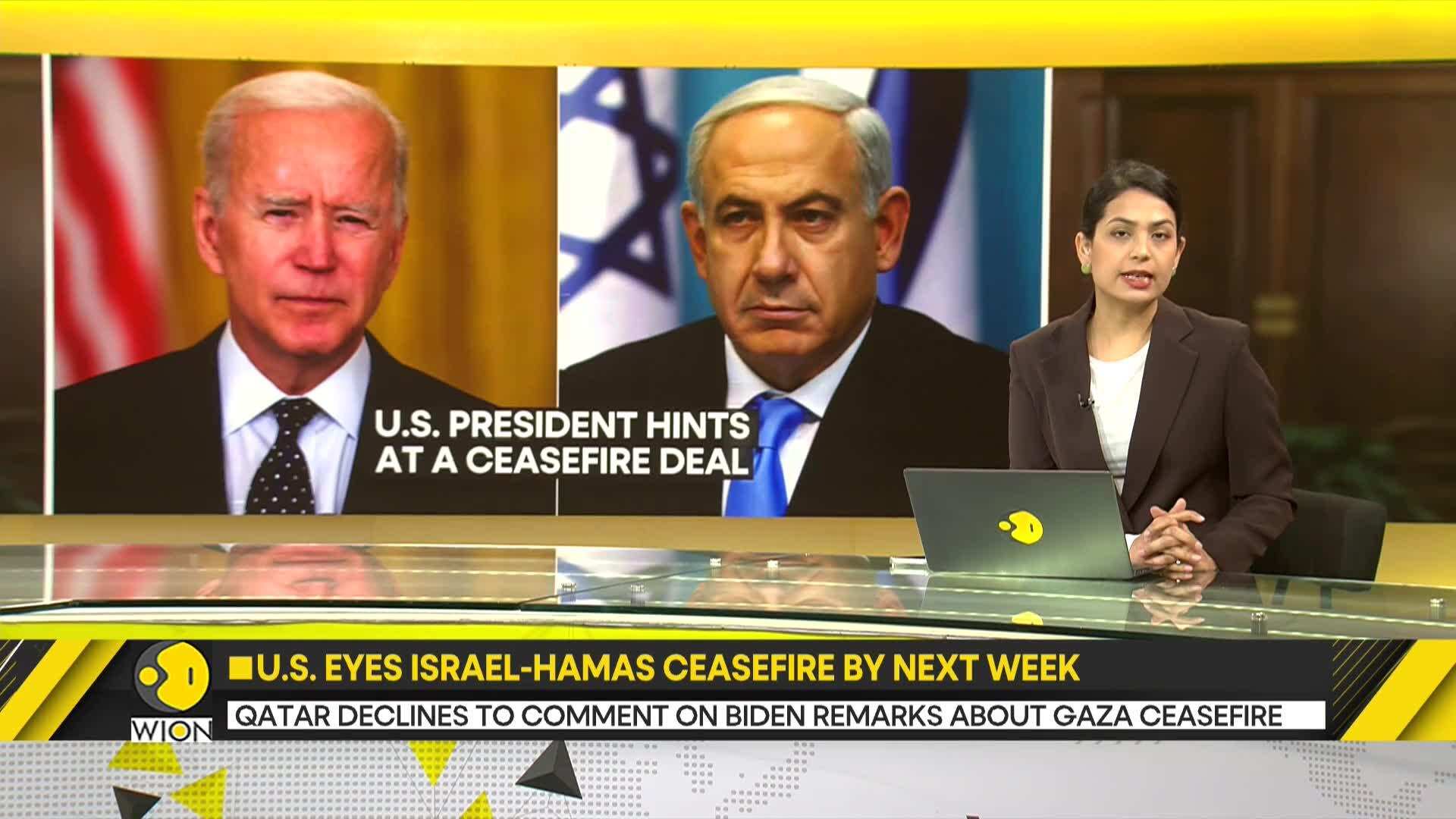 Israel War: US eyes Israel-Hamas ceasefire by next week - WION Dispatch ...