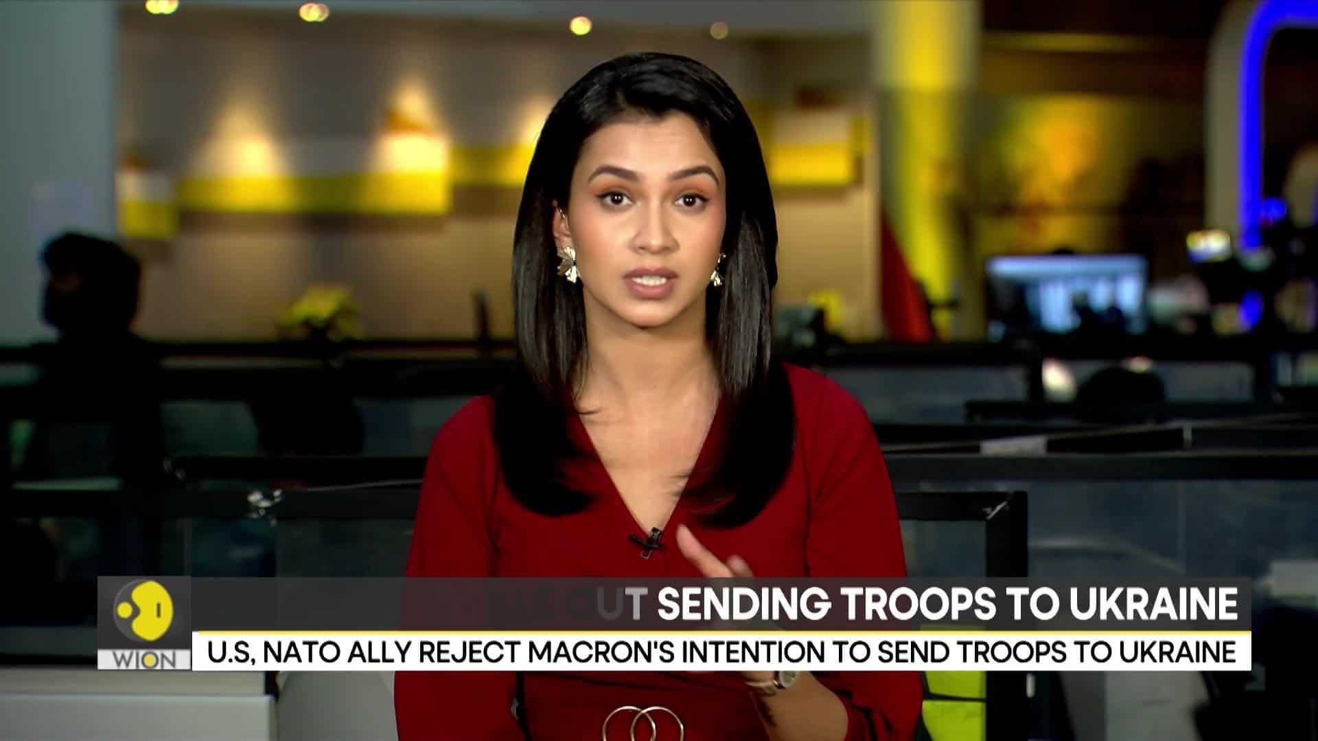 US, NATO ally reject France President Macron's intention to send troops ...