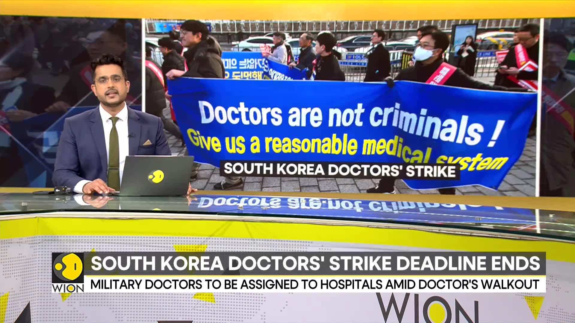South Korea doctors' strike: Seoul seeks to hold talks with striking ...