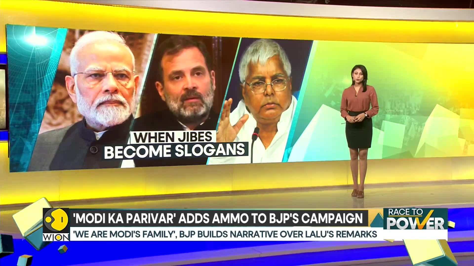 India: "Modi ka Parivar" adds ammo to BJP's campaig - Race To Power News
