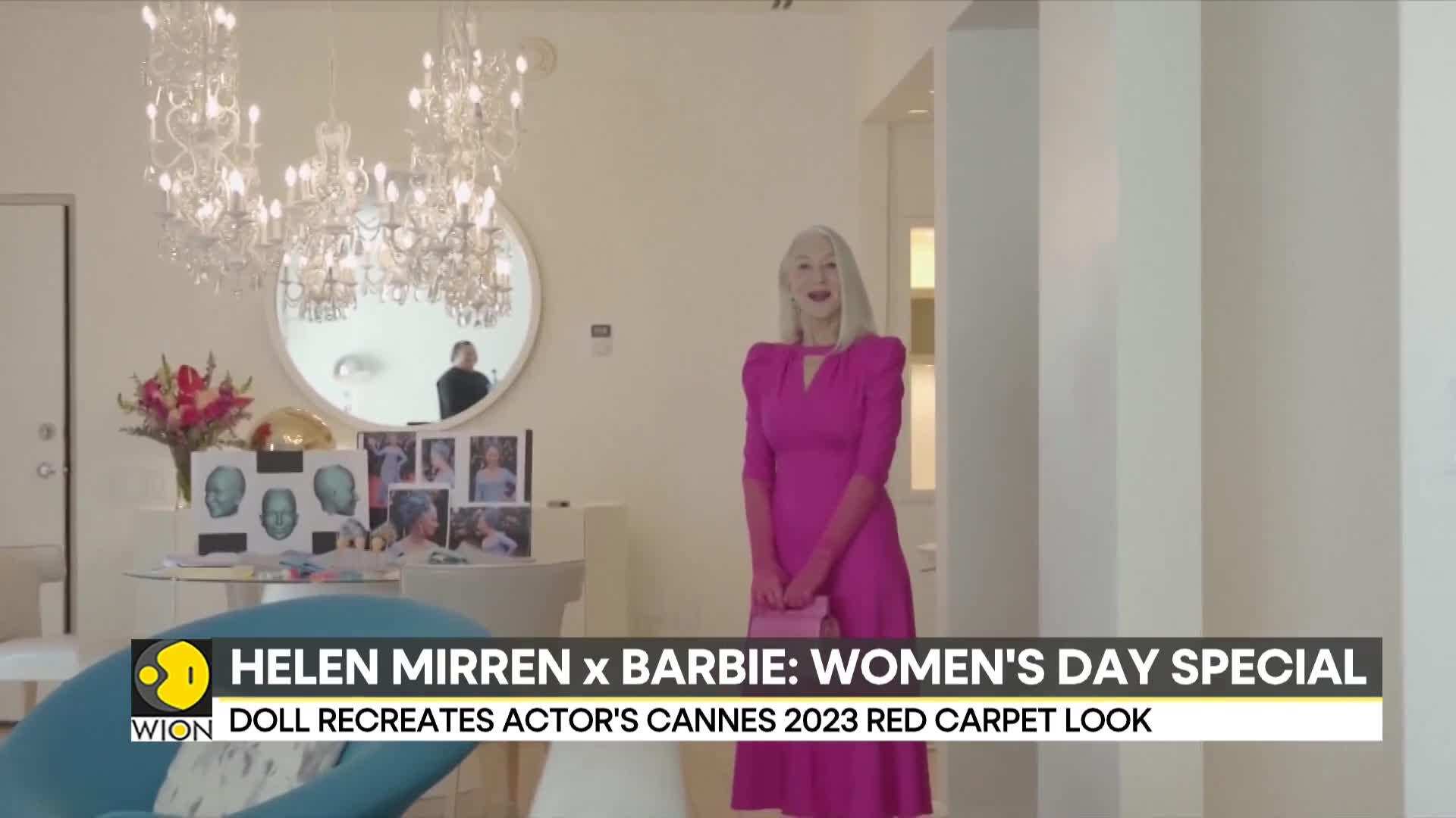 Women's day special: Helen Mirren honoured with Barbie doll ...