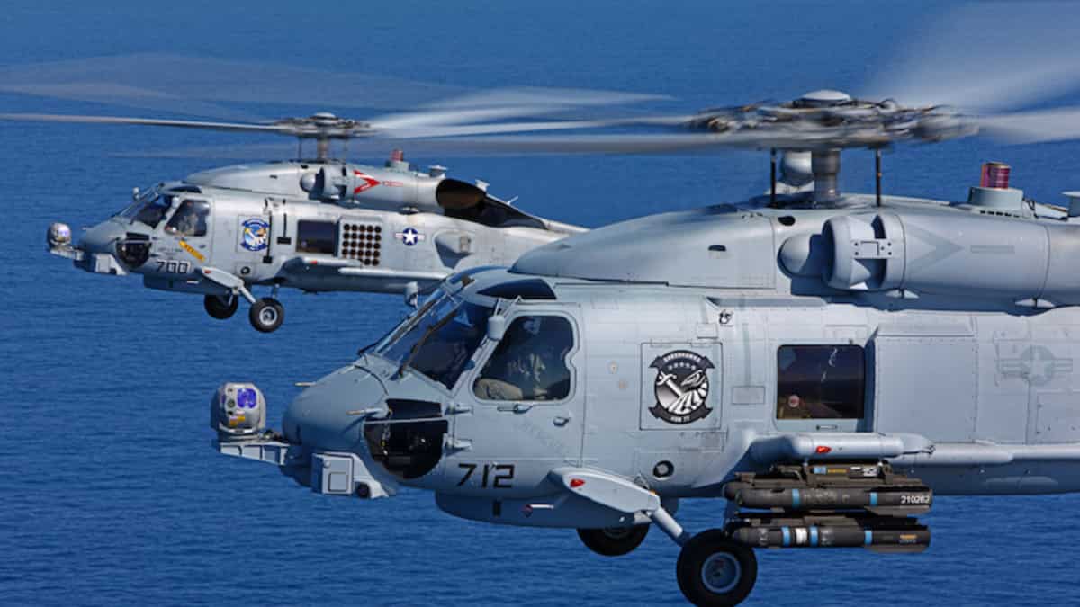 Indian Navy commissions MH 60R Seahawk helicopter - India News News