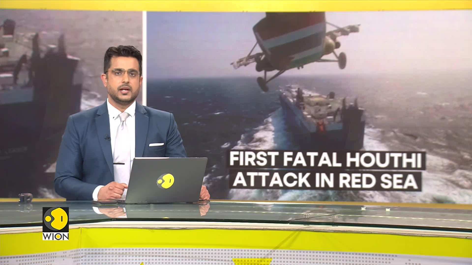 Red Sea Attacks: Three killed in first fatal Houthi attack on Red Sea ...