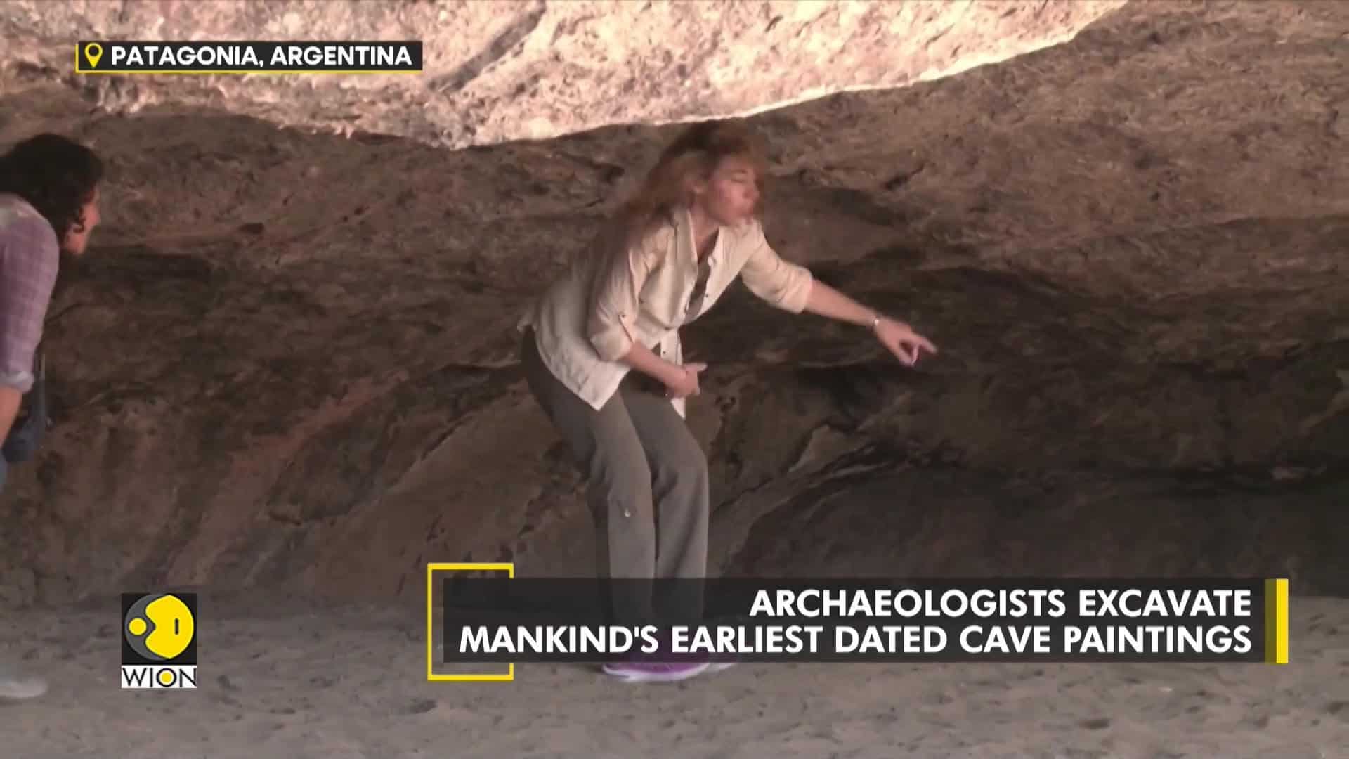 Archaeologists excavate mankind's earliest dated cave paintings - World ...