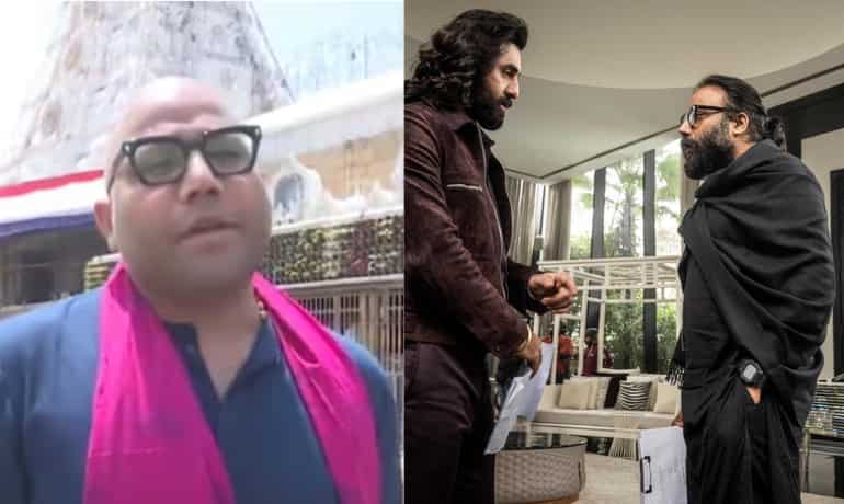 Director Sandeep Reddy Vanga offers his hair at Tirupati temple after ...