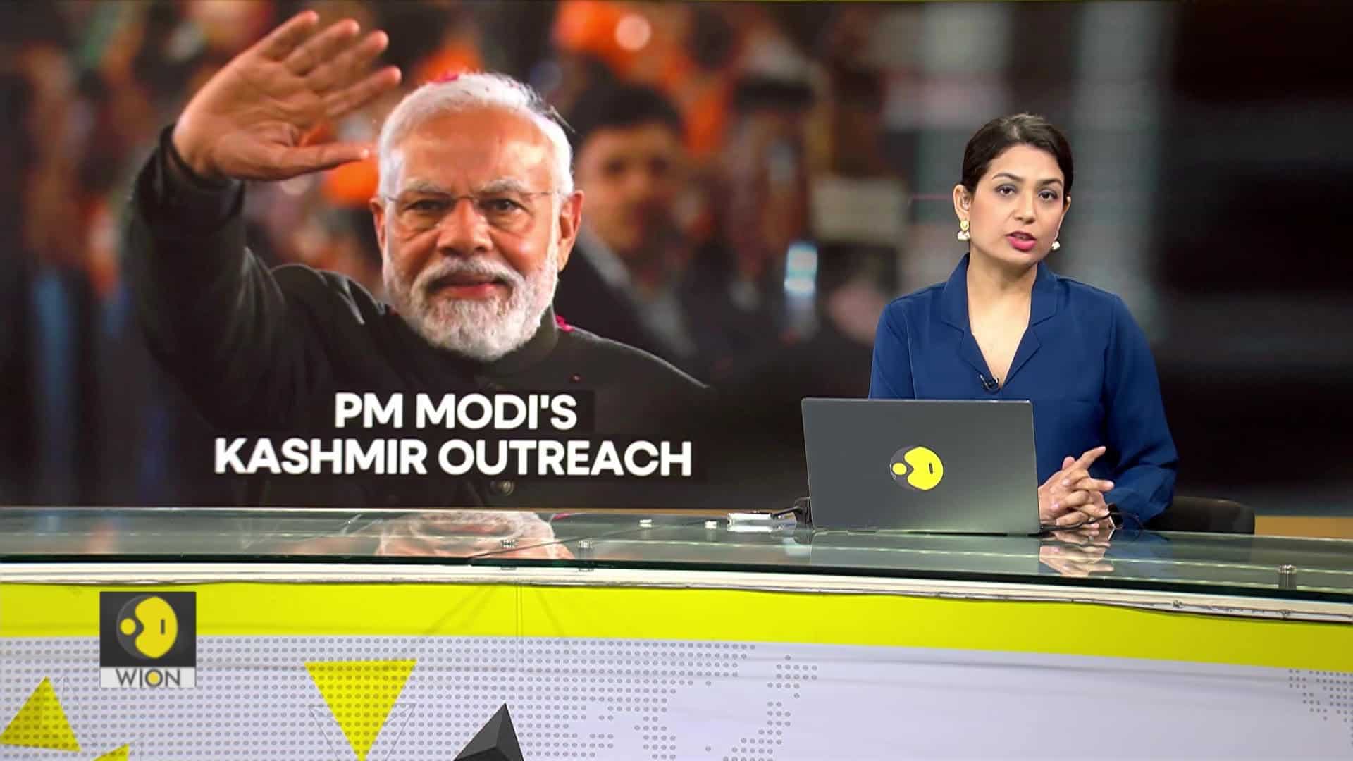 Modi in Kashmir: PM Narendra Modi unveils infrastructure projects in ...