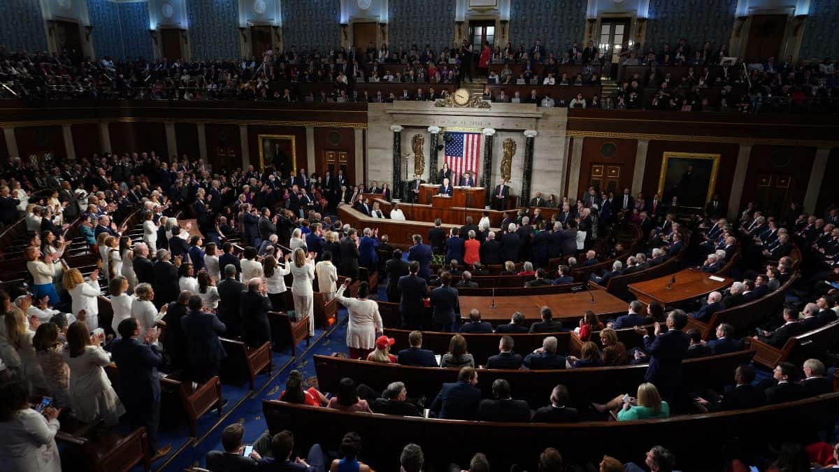 State of the Union: 'God bless America,' says Biden concluding his last ...