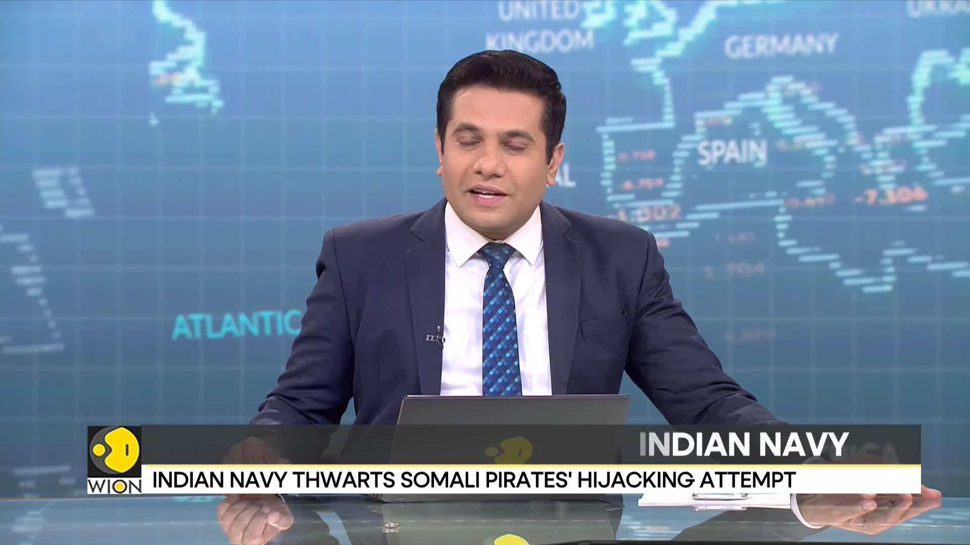 Indian Navy thwarts Somali pirates hijacking attempt - World News