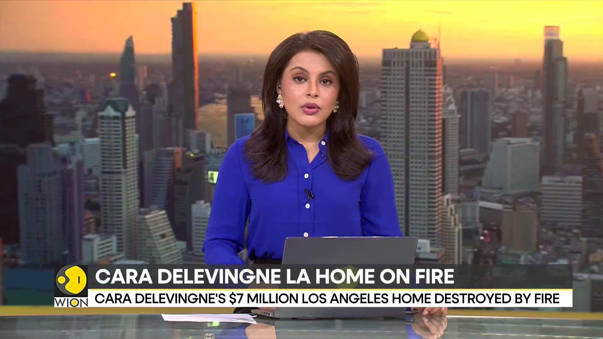 Cara Delevingne's Los Angeles home destroyed in fire, cause of fire under investigation - World News