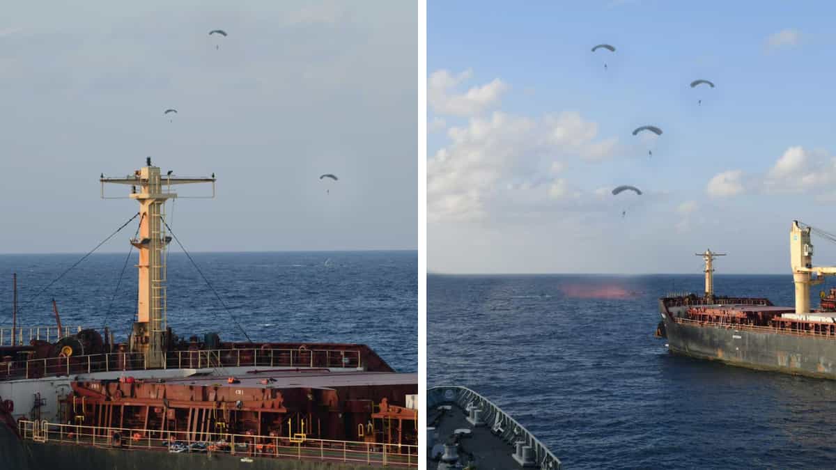 Indian Navy makes 35 Somali pirates on board MV Ruen surrender, rescues ...