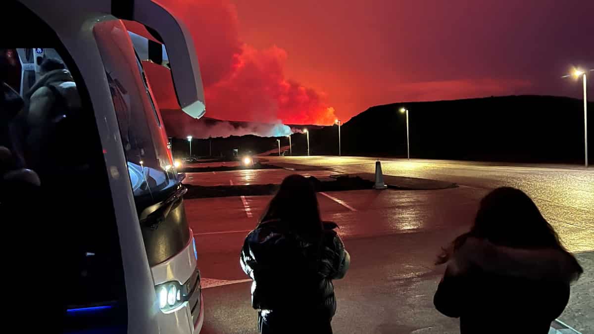 In Pics | Iceland declares state of emergency after volcano erupts ...
