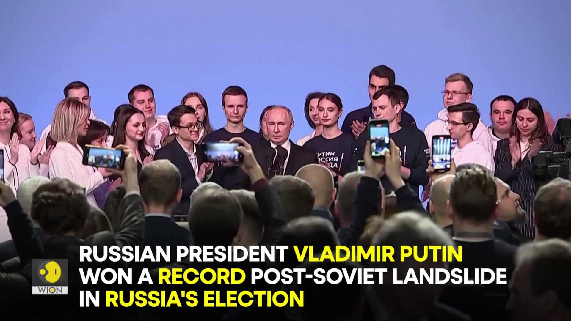 Putin wins another term as Russian President in a landslide victory ...