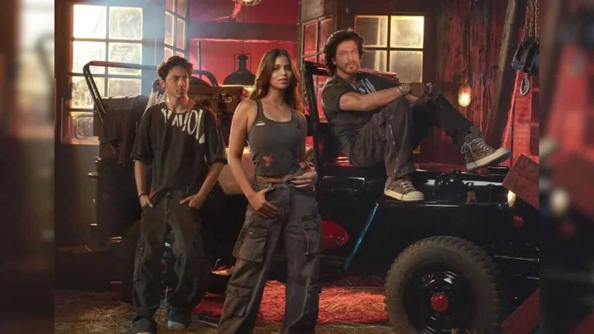 Shah Rukh, Suhana Khan unveil Aryan's new D'yavol X collection ...