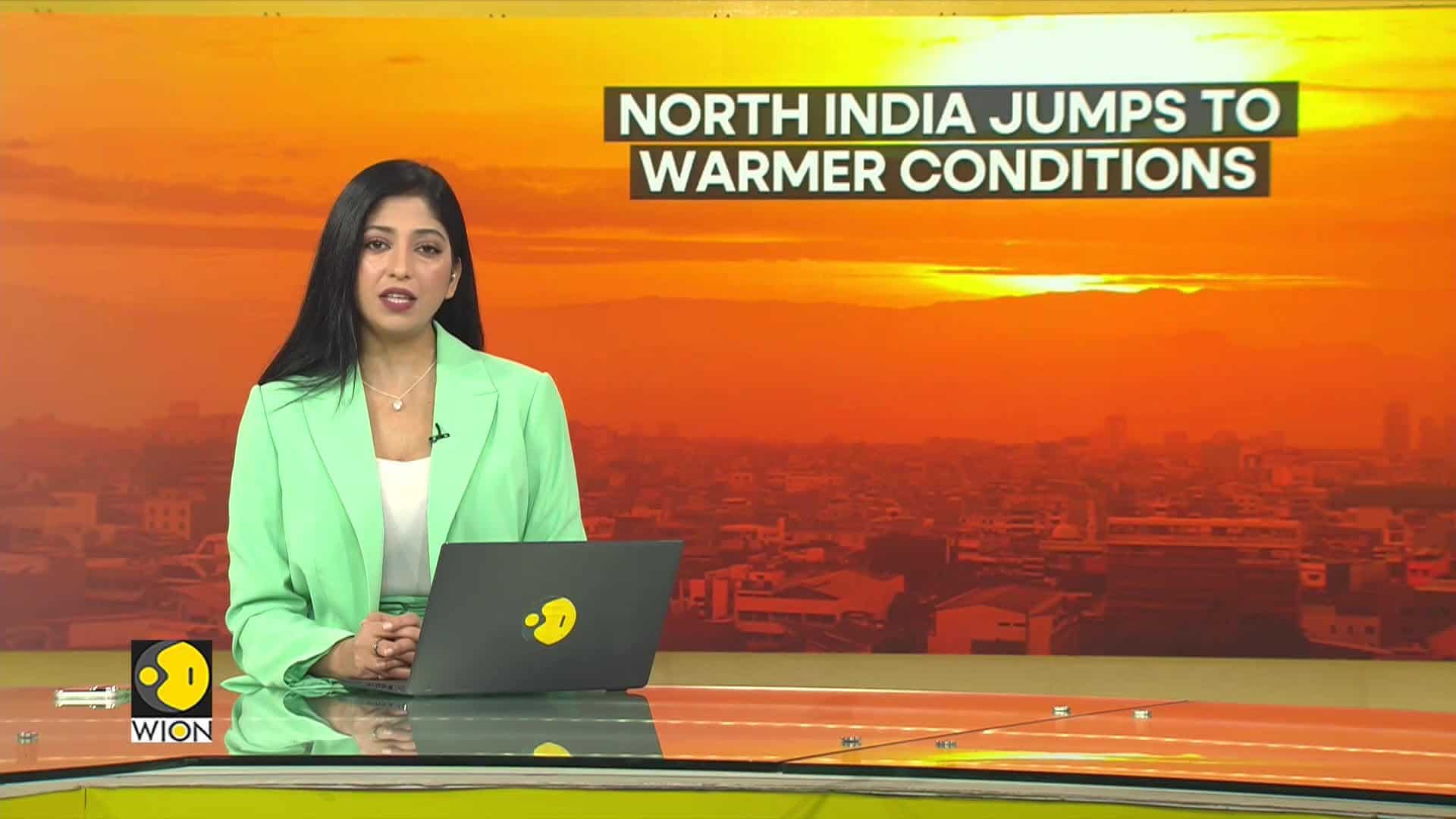 Winters quickly transitioning to summerlike conditions in North India ...