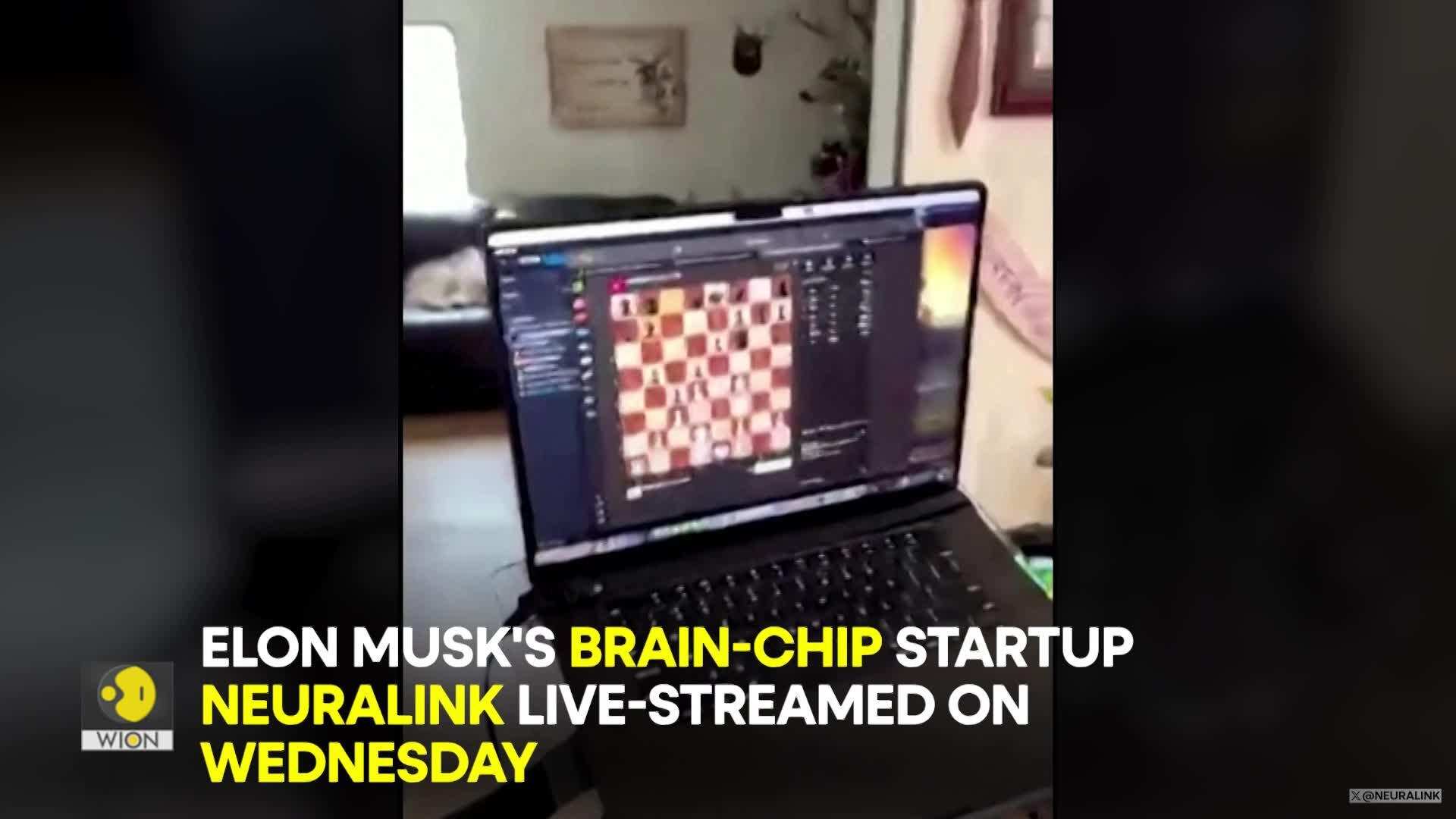 Neuralink: First brain-chip patient shown playing online chess - WION ...