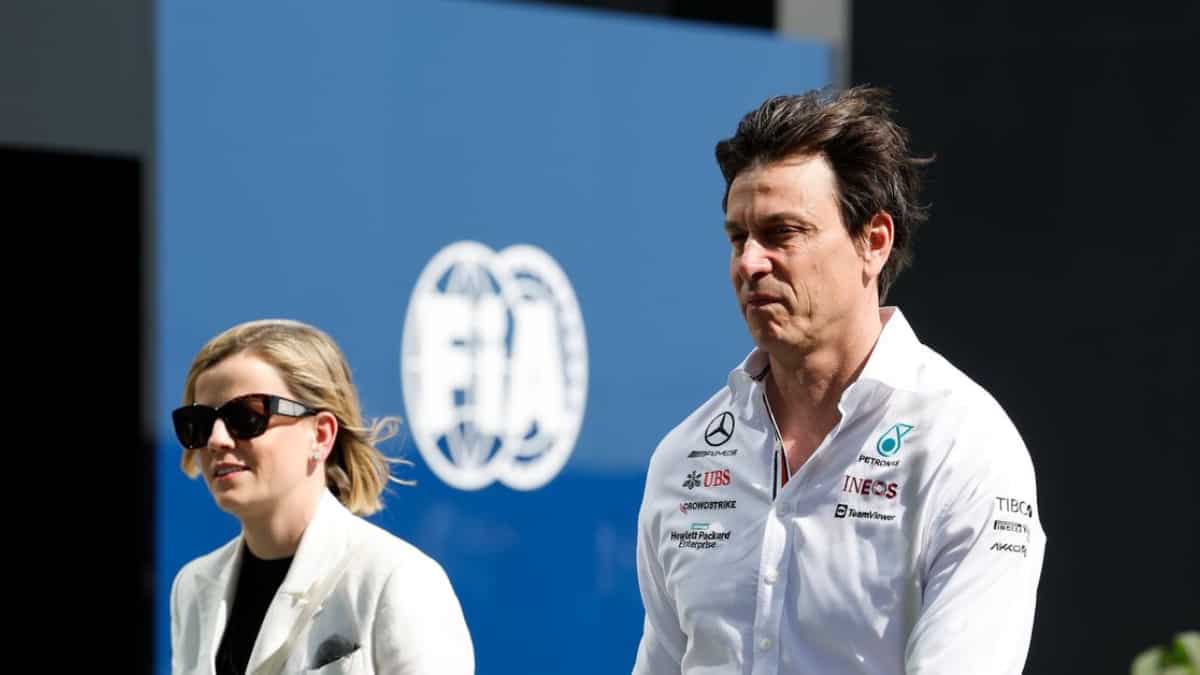 Formula One: Mercedes team principal's wife Susie Wolff files criminal ...