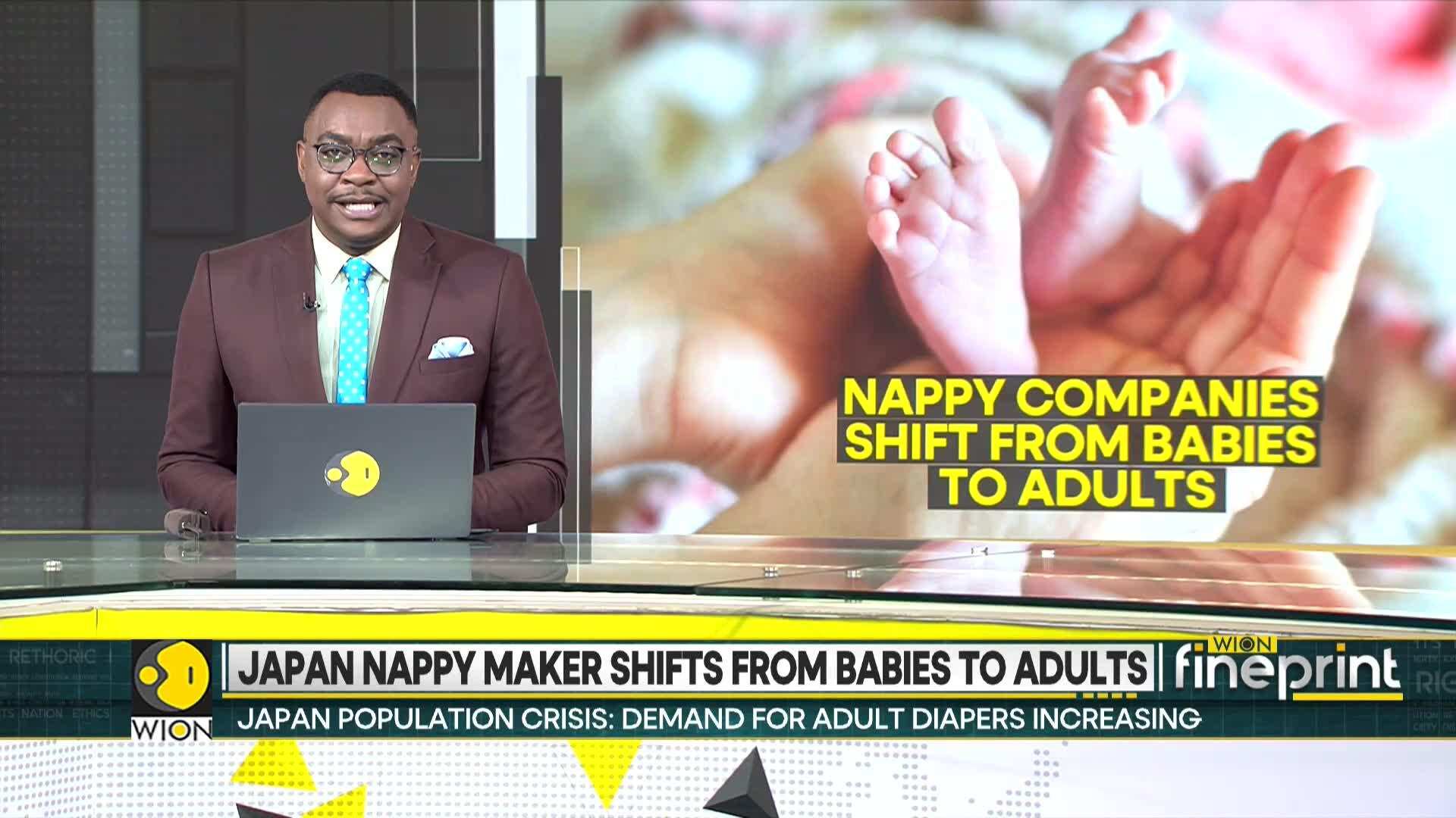 Japan nappy maker shifts from babies to adults - WION Fineprint News