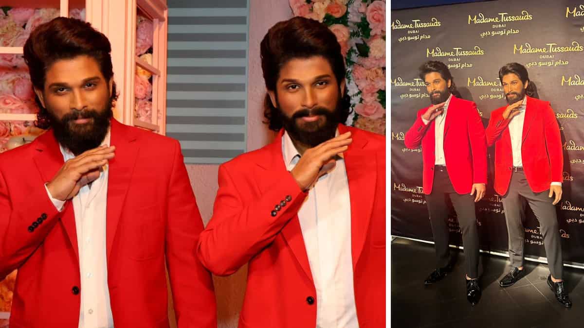 Allu Arjun receives early birthday present! Wax statue of the actor ...