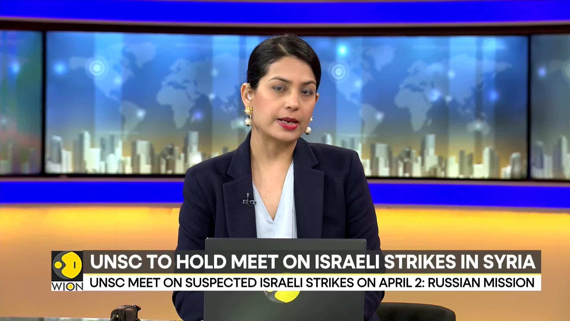 UNSC meet on suspected Israeli strikes on April 2: Russian mission - World News