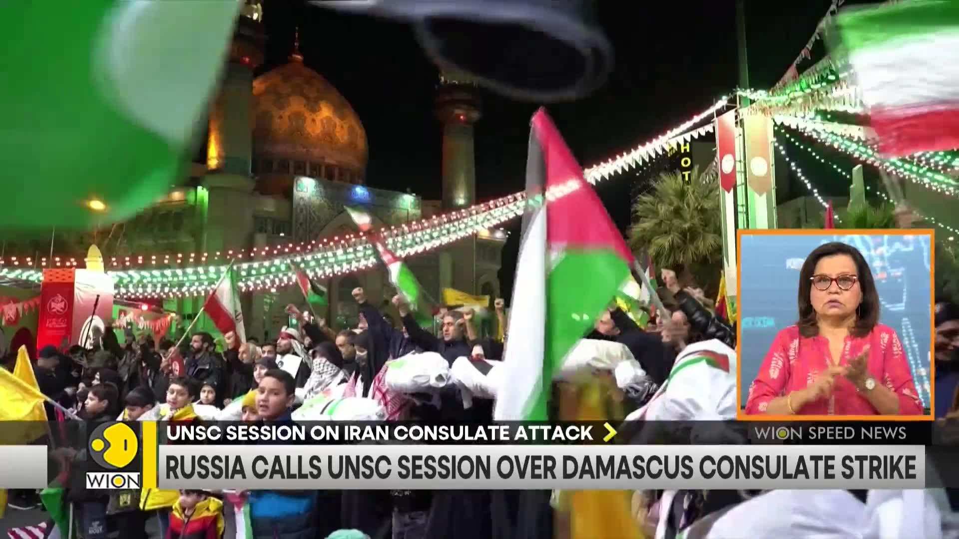 Iran Consulate Attack: Russia calls UNSC session over Damascus ...