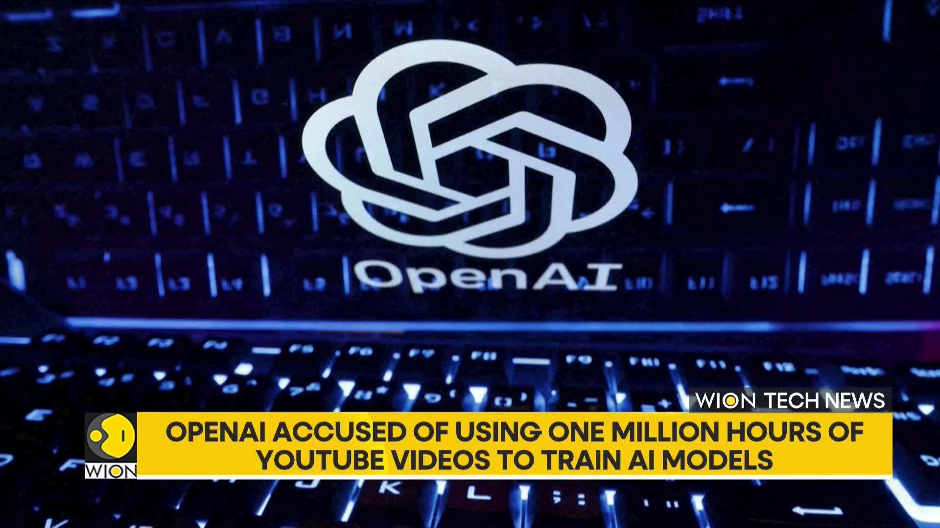 OpenAI accused of using one million hours of YouTube videos to train AI ...