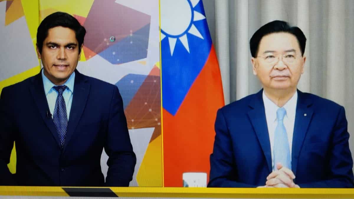Chinese embassy fumes over WION’s interview with Taiwan Foreign ...