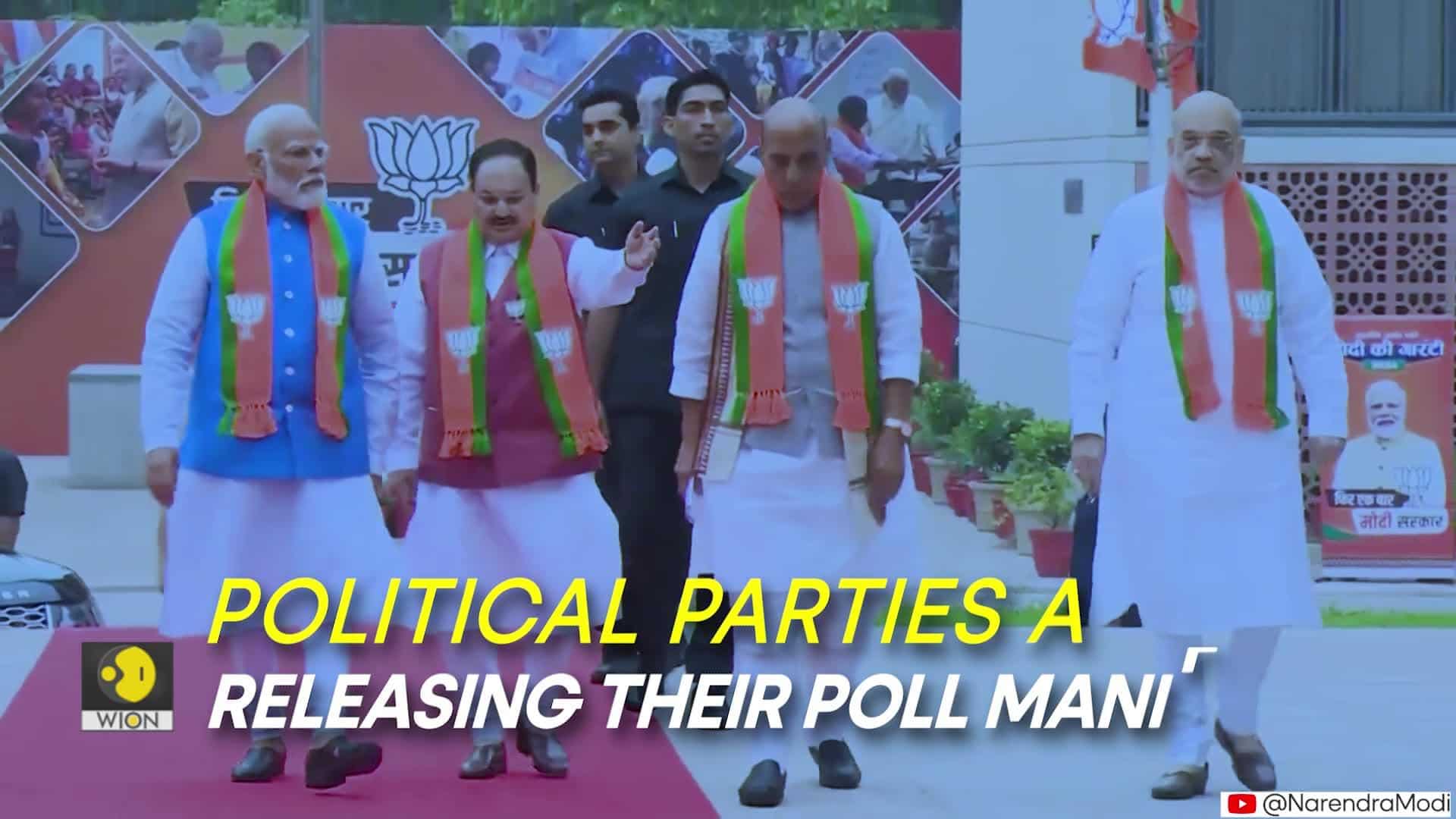 BJP manifesto 2024: BJP's key promises for Lok Sabha elections 2024 ...