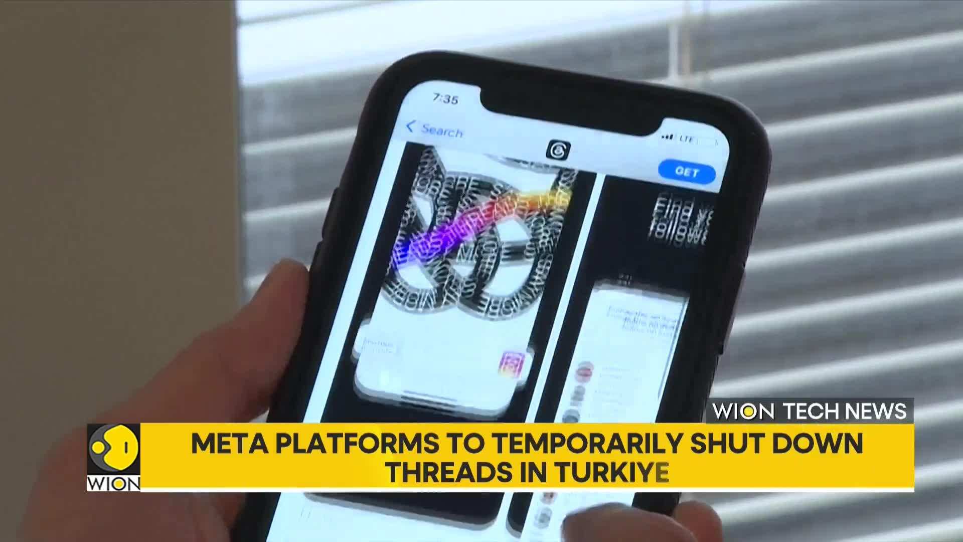 Meta platforms to temporarily shutdown shut down threads in Turkey ...