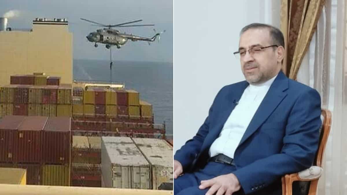 EXCLUSIVE: Indians onboard MSC Aries free to go, says Iran Ambassador ...