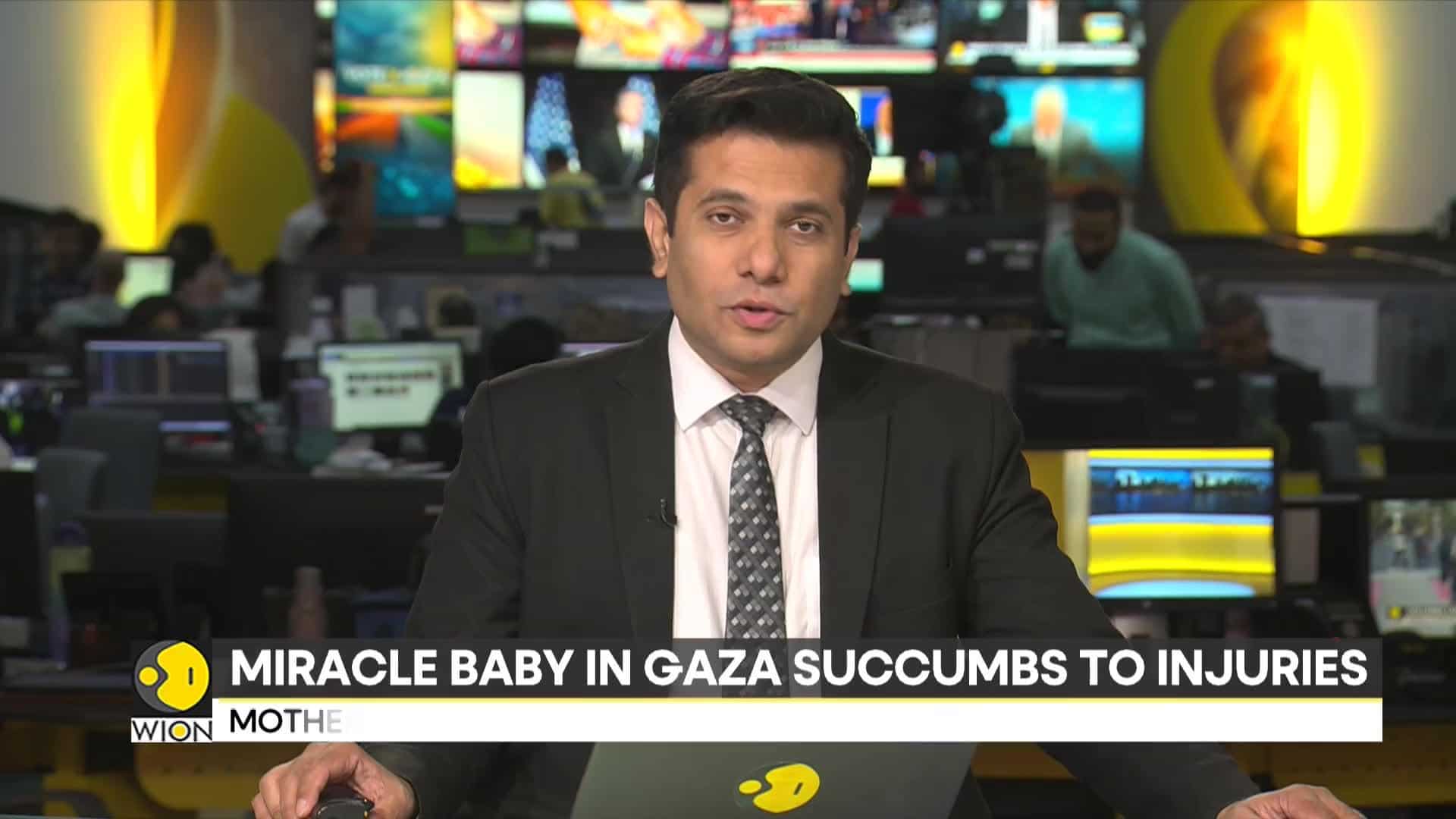 Israel-Hamas War: Baby rescued from dead mother's womb in Gaza dies ...