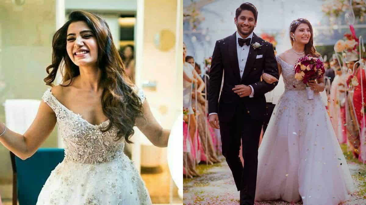 Samantha gives her wedding gown a stunning makeover; proves she is ...