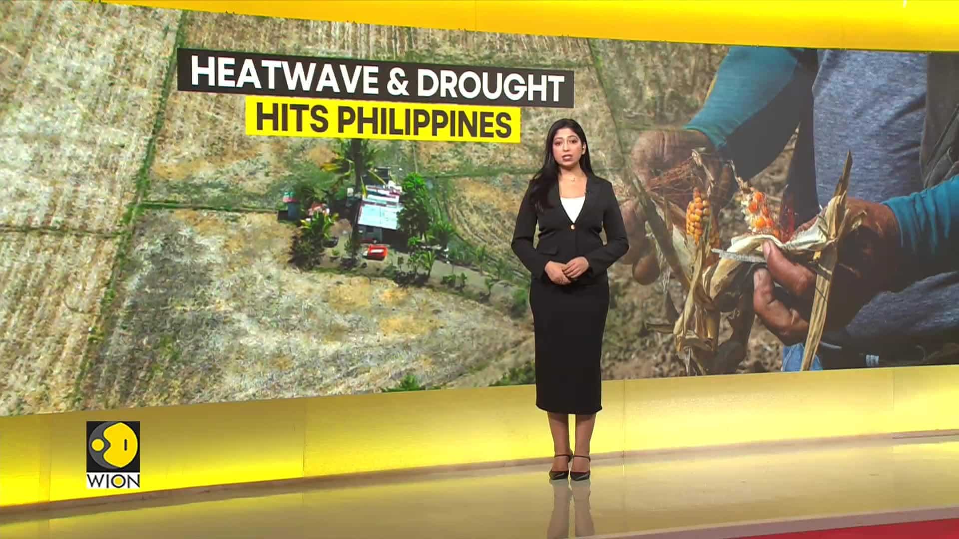 Philippines: Filipino farmers struggle in drought, crop lands hit by ...