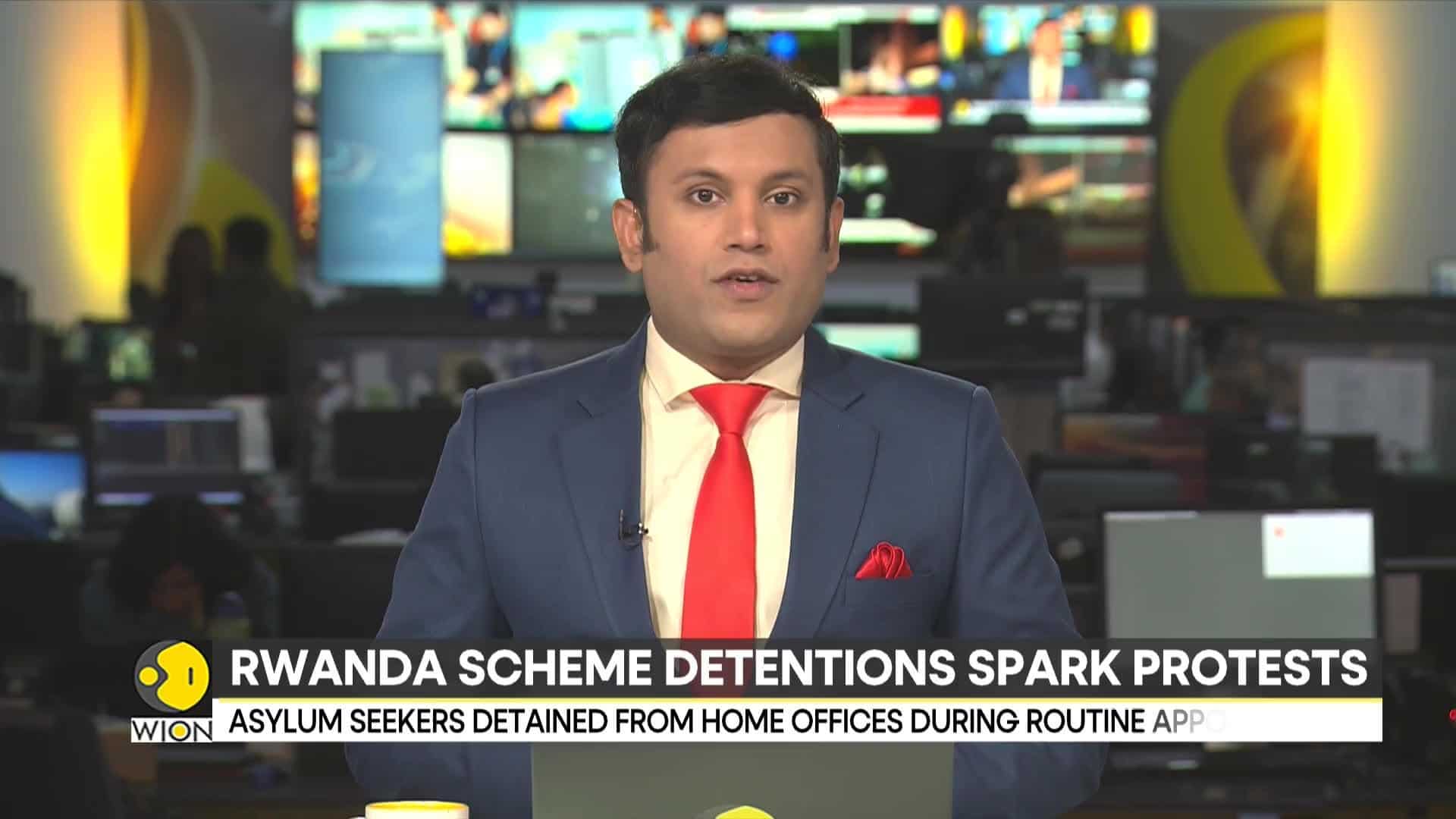 UK Rwanda Asylum Plan | Dozens detained from across the UK for ...