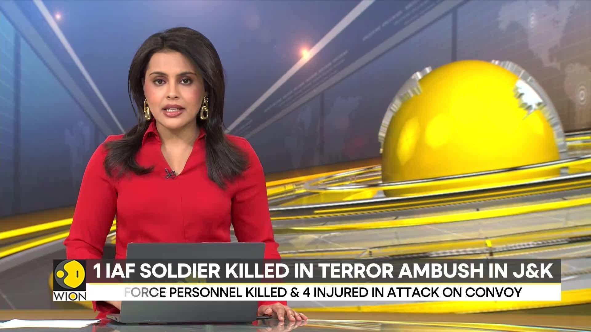 India: 1 IAF soldier killed, four injured in terror attack on IAF convoy in J&K's Poonch - World ...