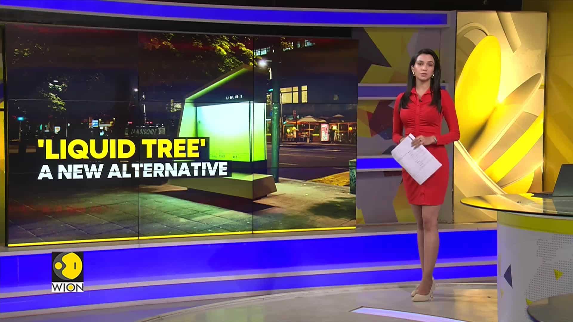 'Liquid Tree’ that absorbs CO2 in urban areas - WION Climate Tracker News