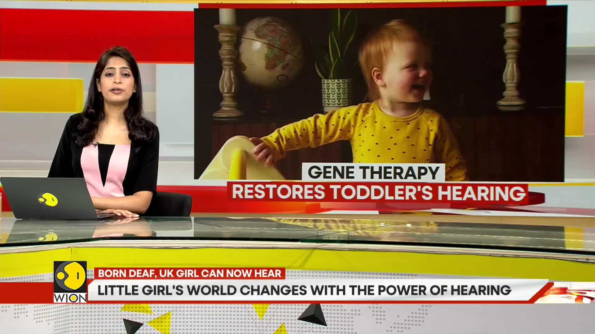 Gravitas | UK toddler born deaf can now hear, thanks to gene therapy ...