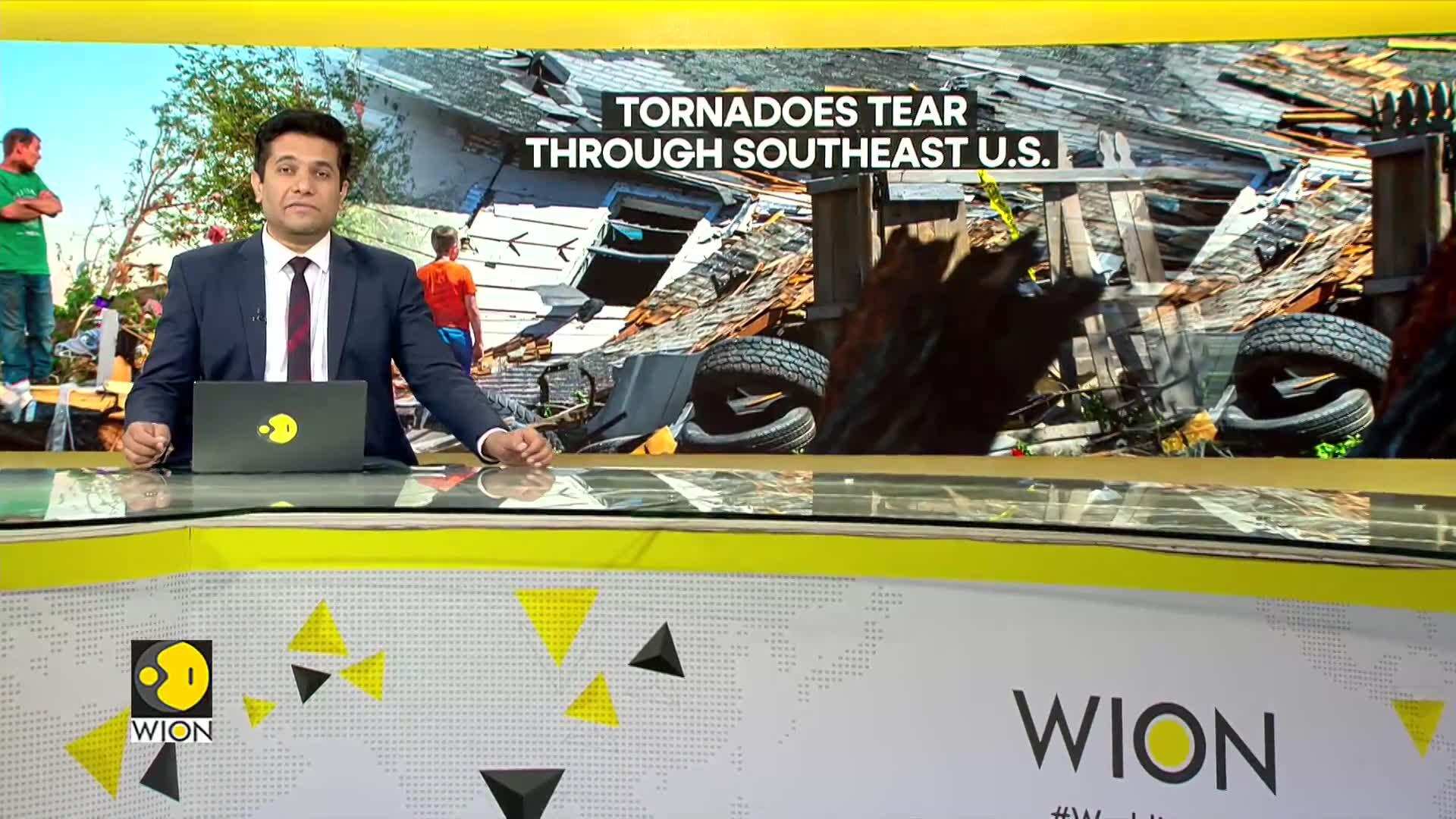 Tornadoes tear through Southeastern US, at least three dead - WION ... Tornadoes tear through Southeastern US, at least three dead - WION ...
