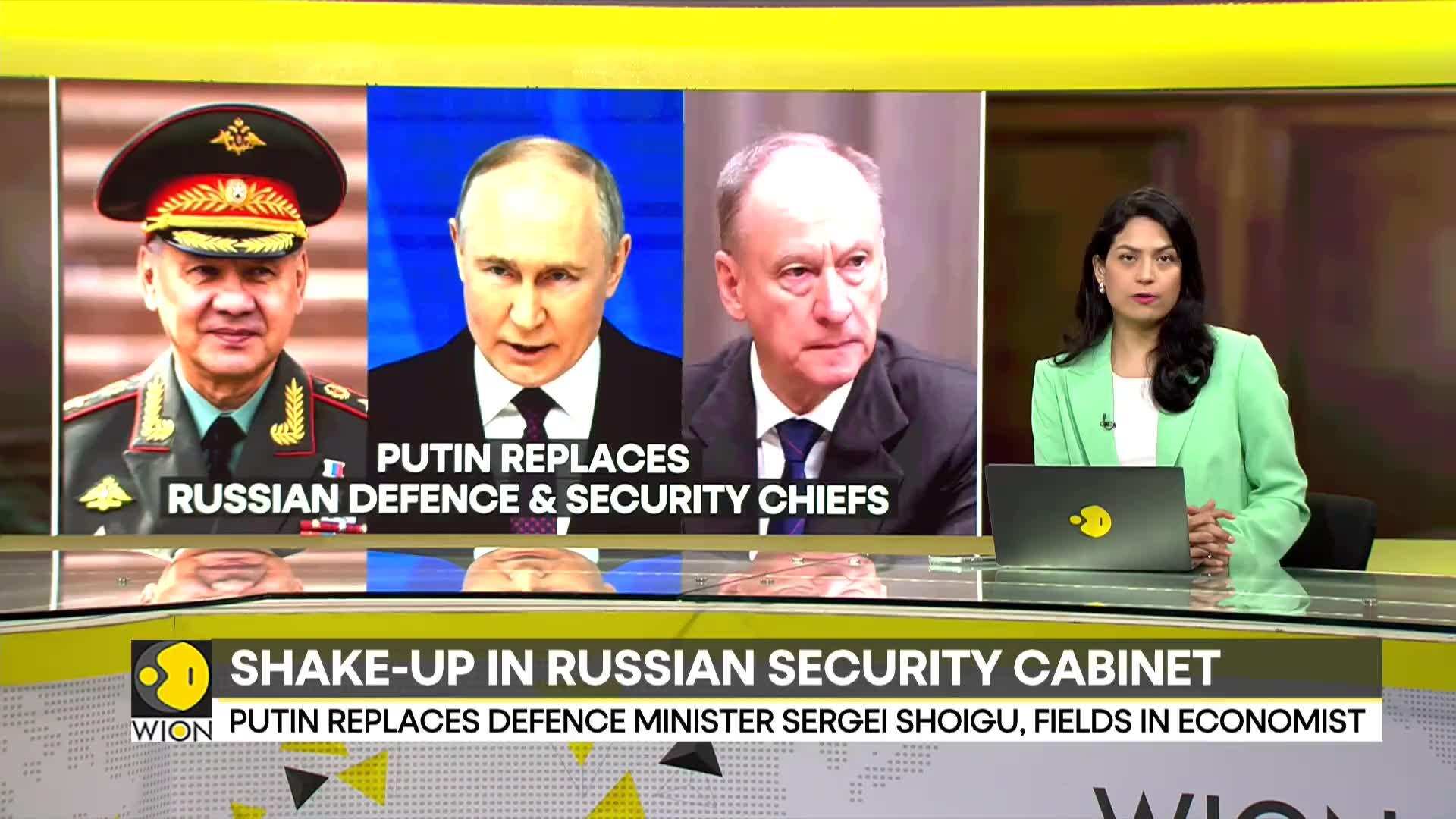 Putin replaces Russian defence and security chiefs - World News