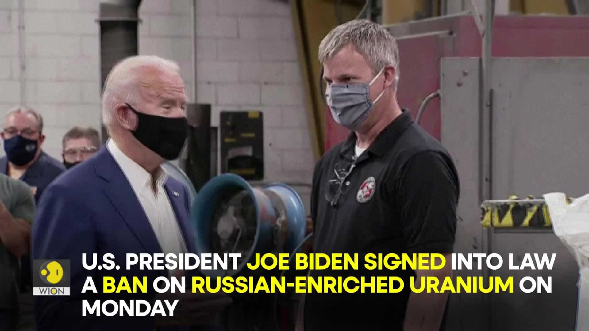 Biden signs ban on imports of Russian nuclear reactor fuel into law ...
