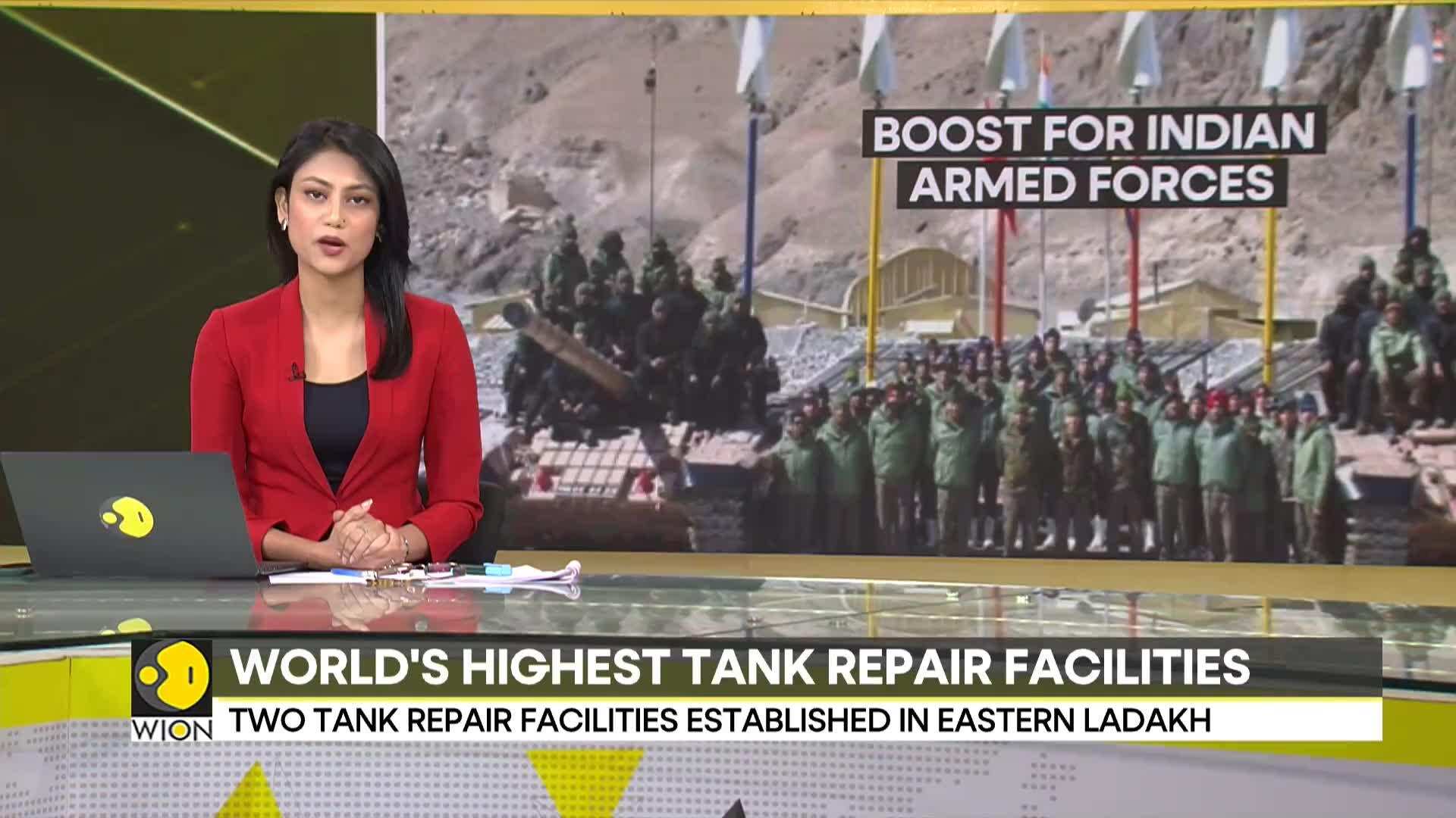 Indian Army sets up world's highest tank repair facilities along LAC ...