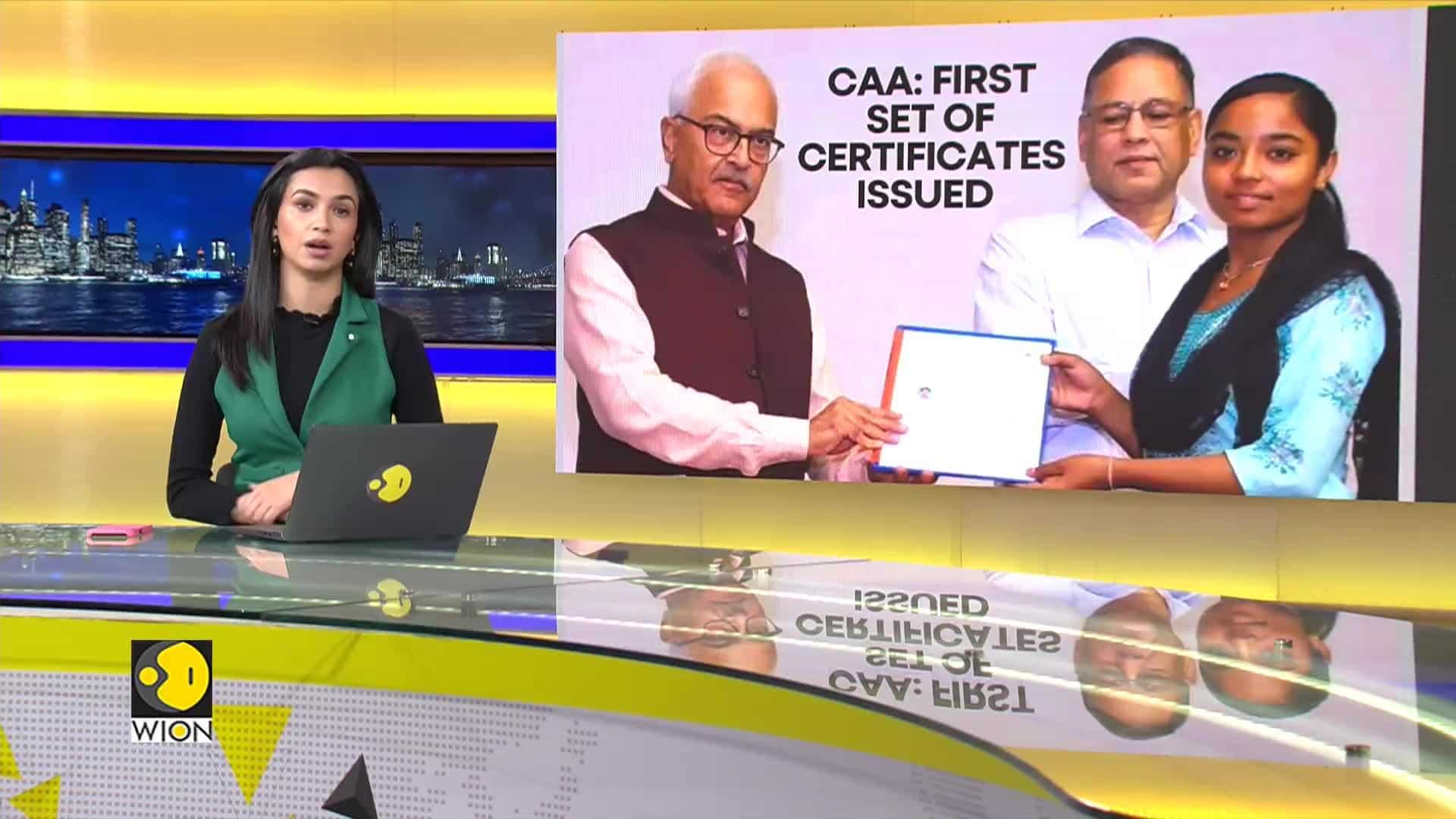 India 14 citizens get citizenship certificates under CAA - India News News