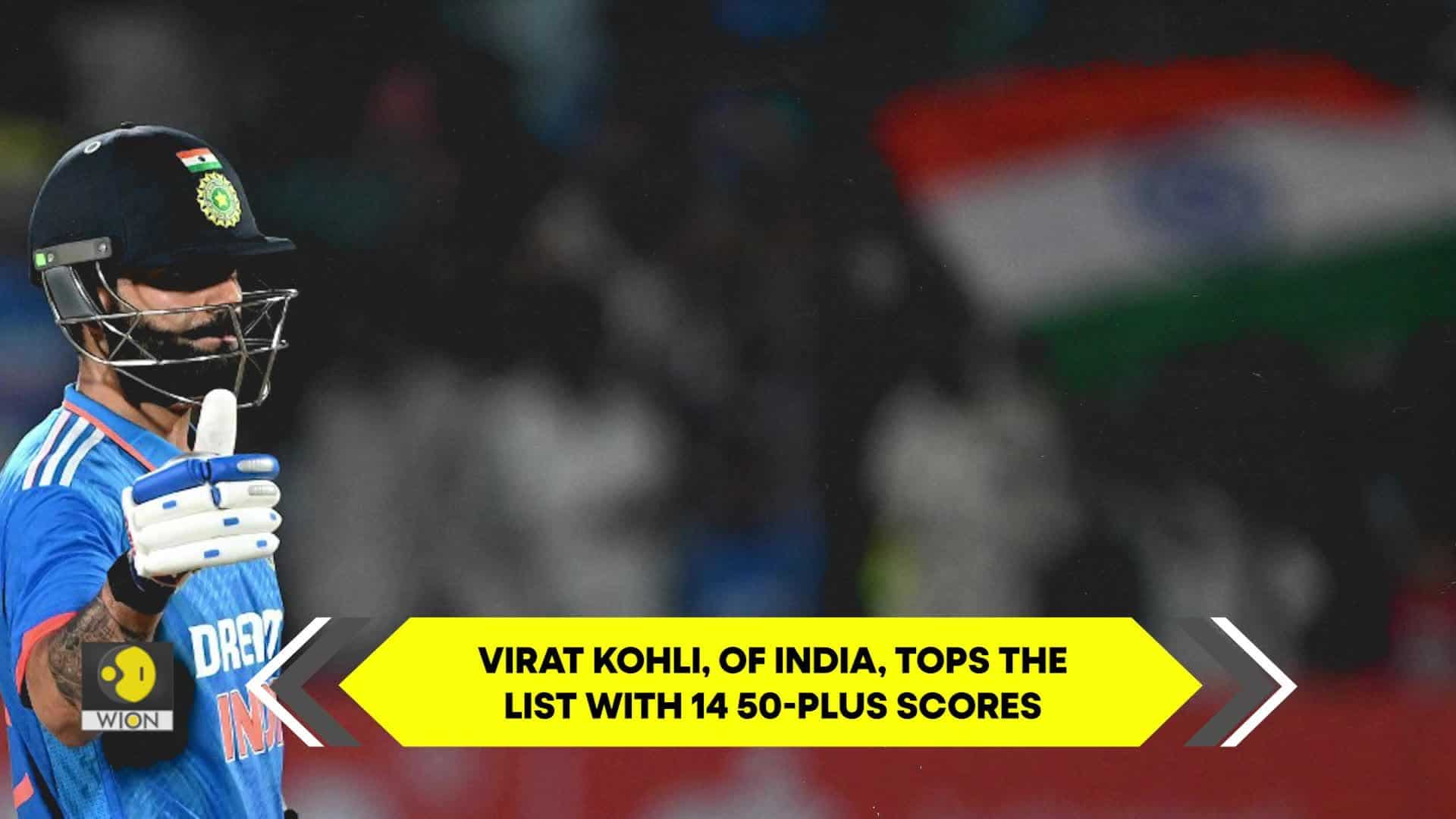 T20 World cup: Batters with most 50+ Scores in Men's T20 World Cup ...