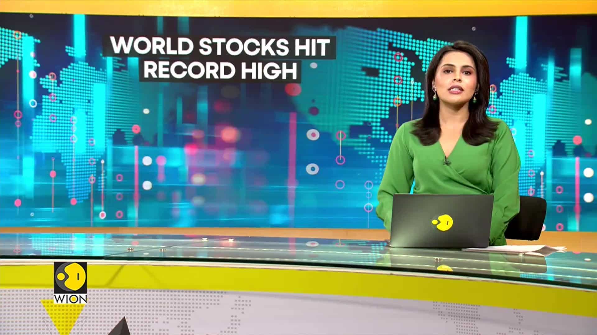 Third straight day of record intraday high for world stock index ...