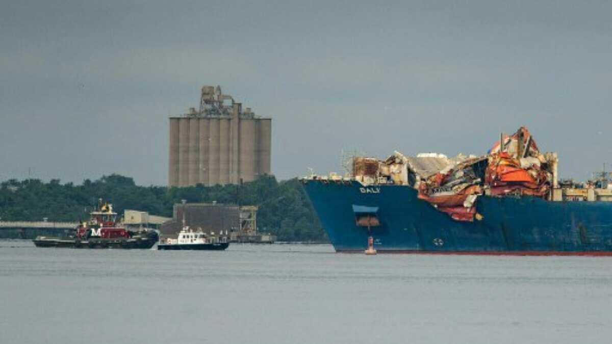Cargo ship Dali that struck Baltimore’s Francis Scott Key Bridge ...