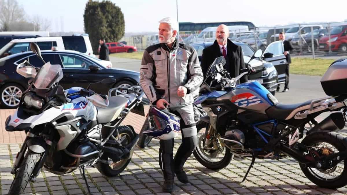 Czech President Petr Pavel suffers injuries after his racing motorcycle ...