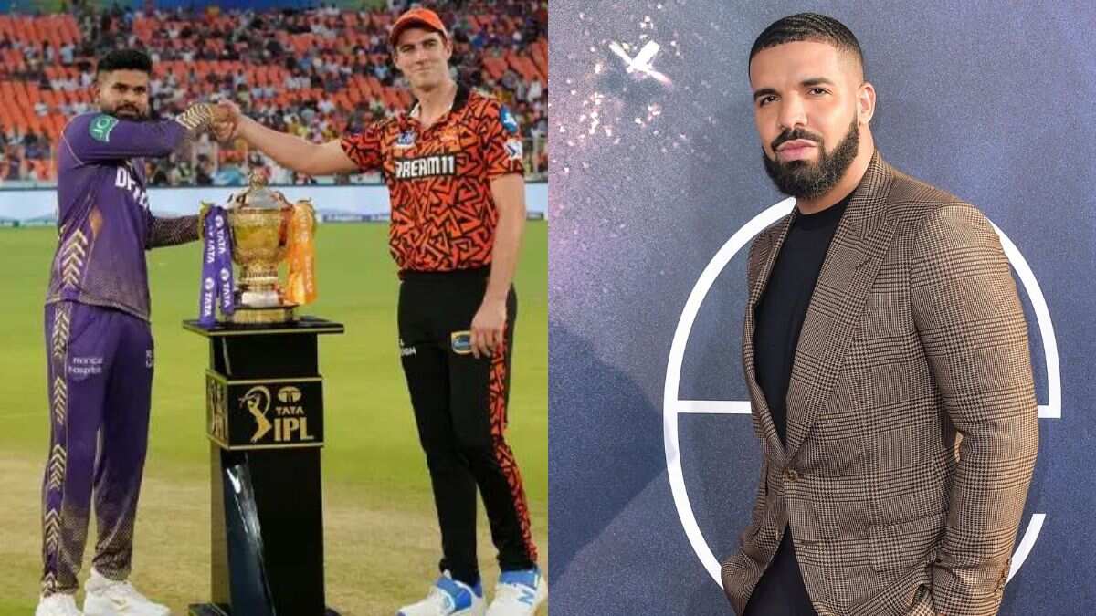Canadian rapper Drake bets $250,000 on KKR winning IPL 2024 against SRH ...
