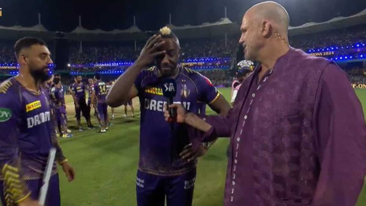 IPL 2024: Andre Russell in tears after KKR title triumph, opens up ...